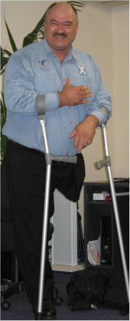 Gentle Giant Paralympian Kahi Puru Visits NOVA Employment | Can-Do Ability