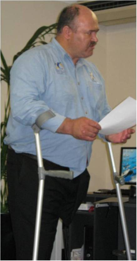 Gentle Giant Paralympian Kahi Puru Visits NOVA Employment | Can-Do Ability