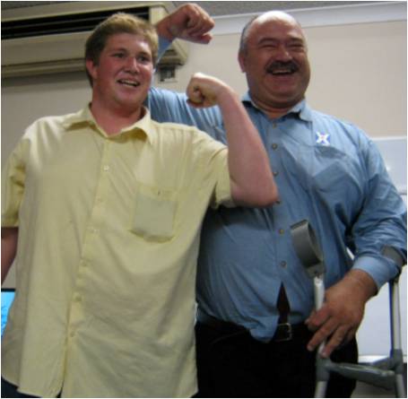 Gentle Giant Paralympian Kahi Puru Visits NOVA Employment | Can-Do Ability