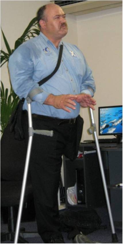 Gentle Giant Paralympian Kahi Puru Visits NOVA Employment | Can-Do Ability